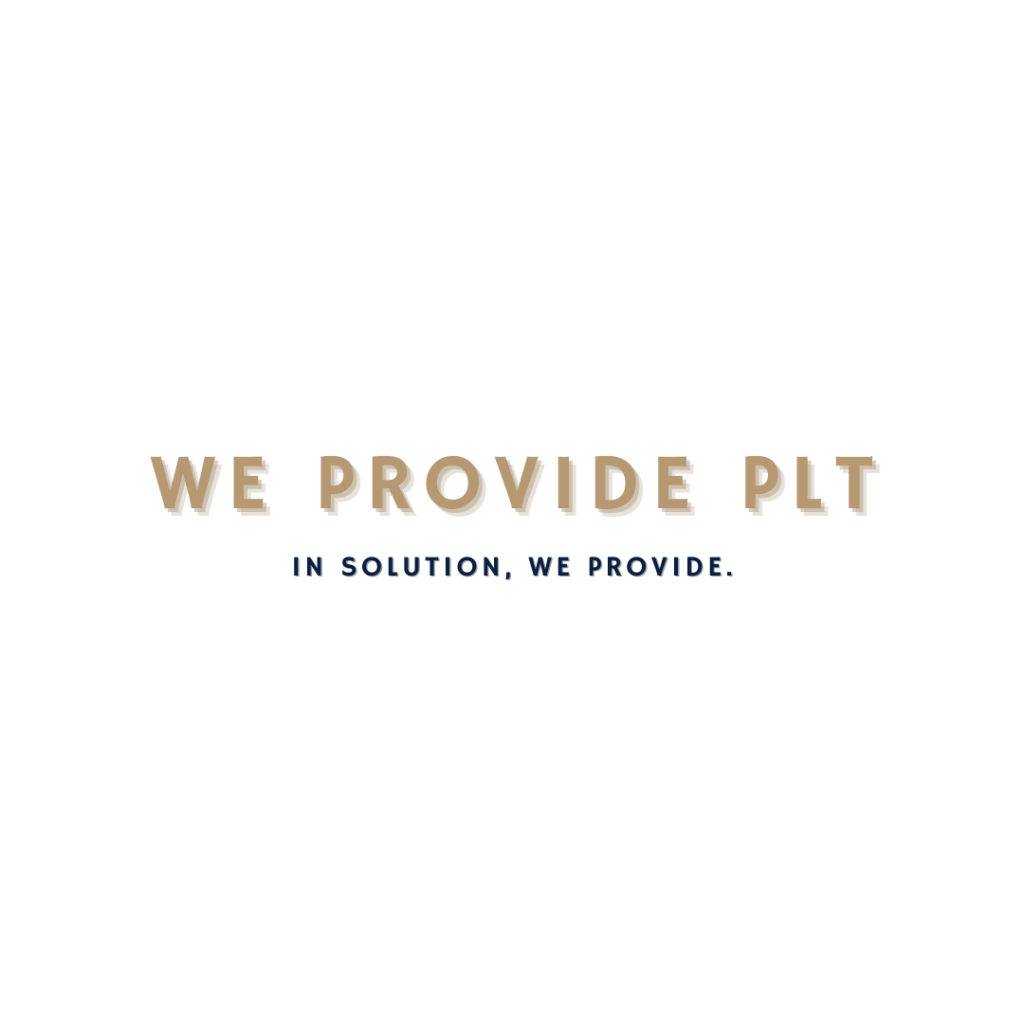 Home | WE PROVIDE PLT