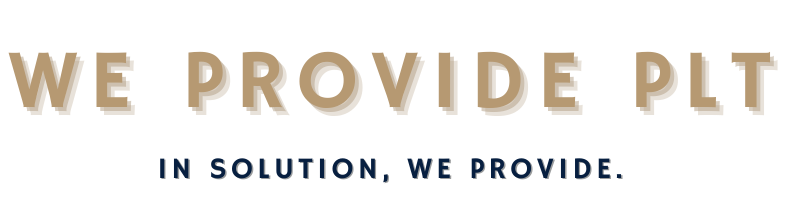 Home | WE PROVIDE PLT